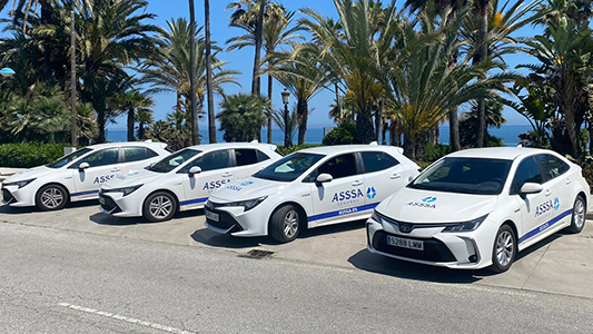 Social commitment, new fleet of ASSSA hybrid vehicles - ASSSA English